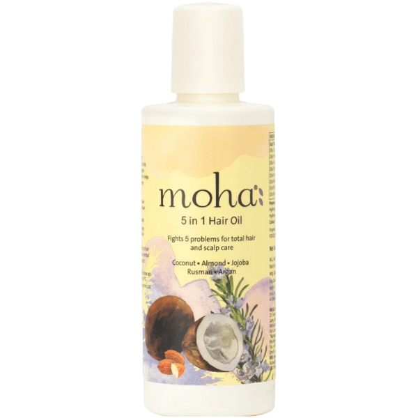 Buy Charak Moha: 5 In 1 Hair Oil - Ingredients & Dosage
