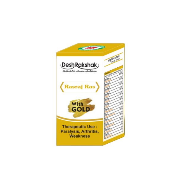 Buy Desh Rakshak Rasraj Ras (With Gold) Uses Ingredients And Dosages