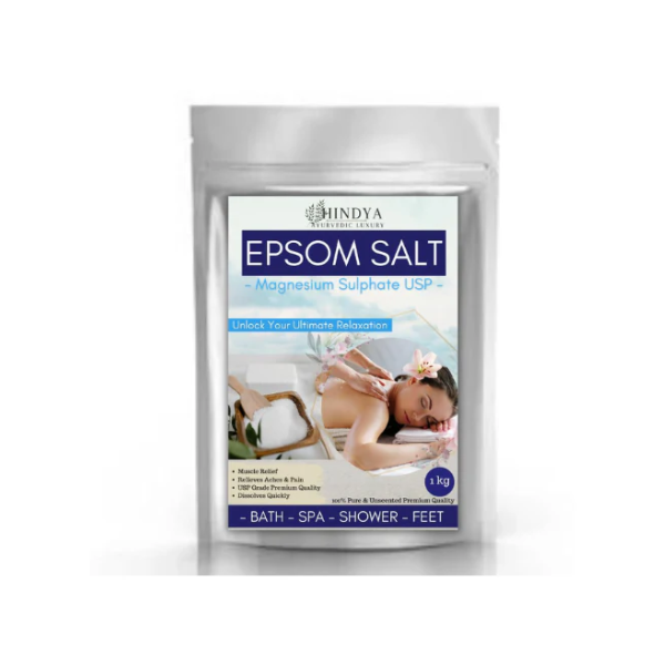 Buy Hindya Ayurvedic Luxury Epsom Salt Uses Ingredients And Dosages
