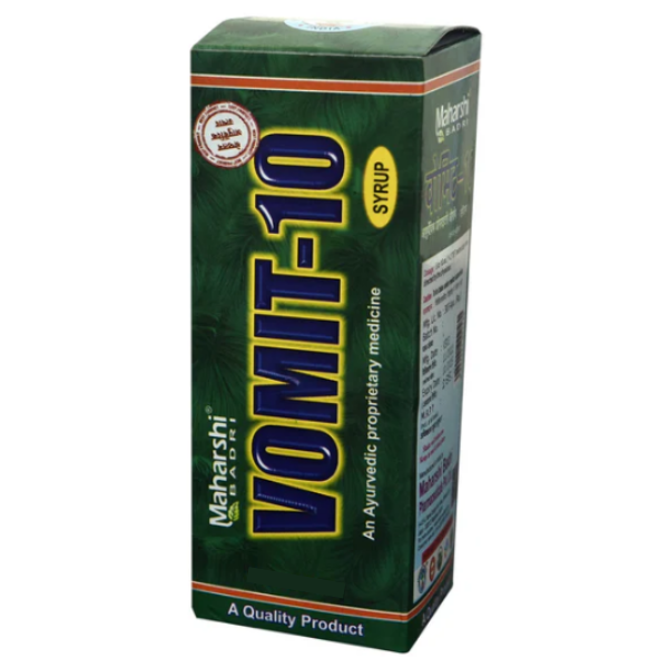 Buy Maharshi Badri Vomit-10 Syrup - Ingredients & Dosage