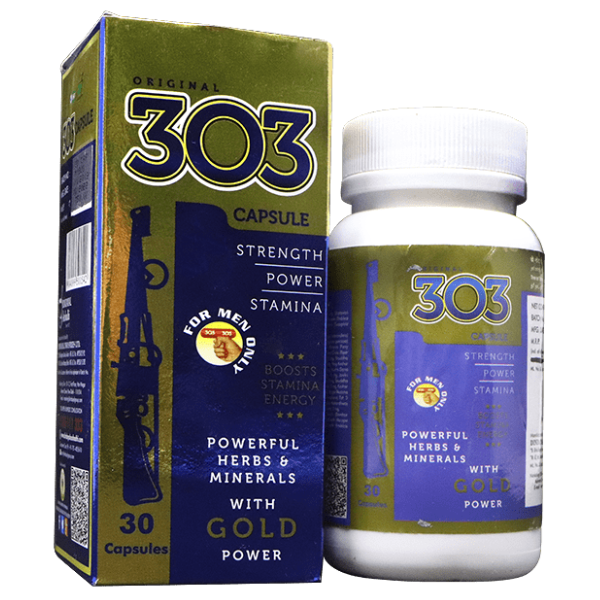 Buy Dindayal 303 Capsule (Gold Power) - Uses, Benefits & Dosage