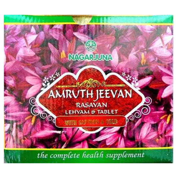 Buy Nagarjuna Amruth Jeevan Rasayan Lehyam & Tablet Kit - Uses, And ...