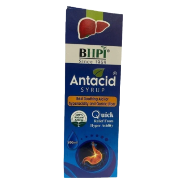 Buy BHPI Antacid Syrup - Uses, Benefits & Dosage