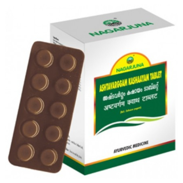 Buy Nagarjuna Ashtavargam Kashaayam Tablet - Uses, And Ingredients