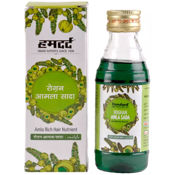 Buy Hamdard Roghan Amla Sada - Ingredients & Dosage