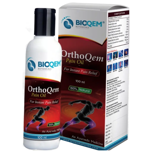 Buy Bioqem Orthoqem Pain Oil - Ingredients & Dosage
