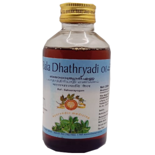 Buy AVP Baladhatryadi Oil - Uses, Benefits & Dosage