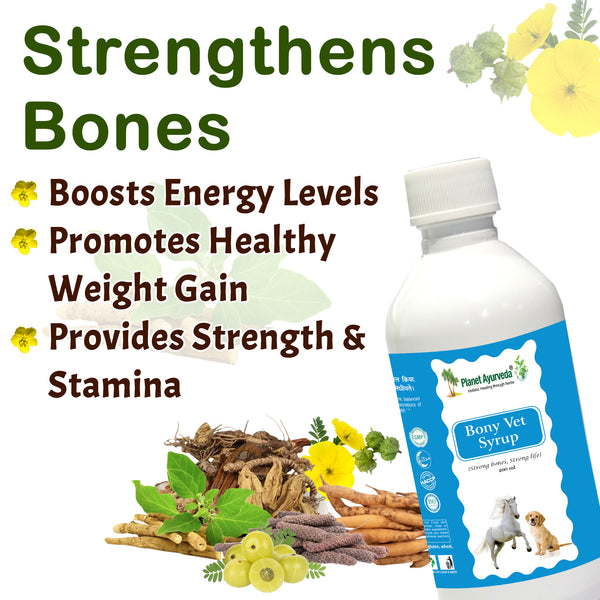 Planet Ayurveda Bony Vet Syrup - Usage, Dosage and Benefits
