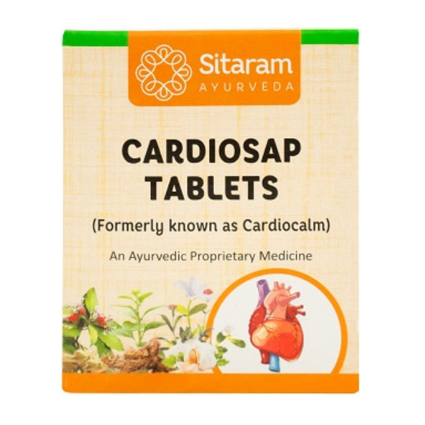 Buy Sitaram Cardiosap Tablets (Cardiocalm Tablets) - Uses, Benefits ...