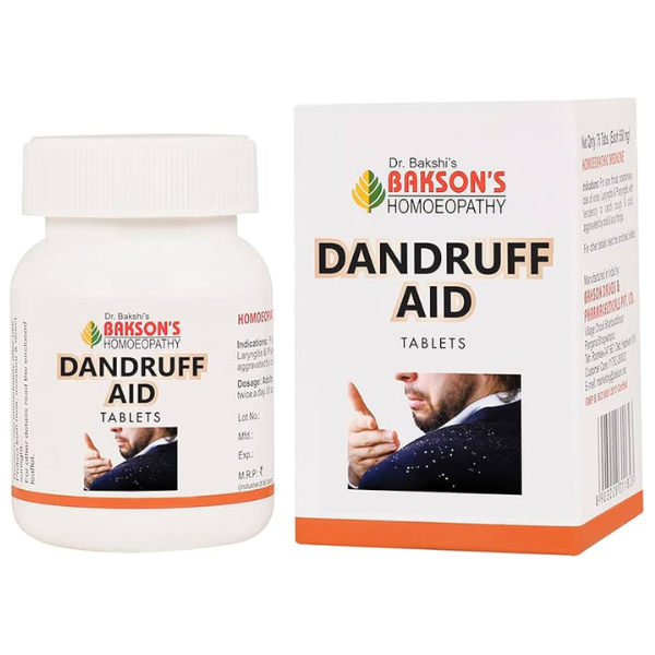 Buy Bakson's Dandruff Aid Tablets - Uses, Benefits & Dosage