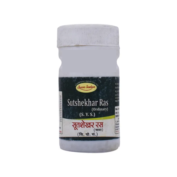 Buy Shri Ayurved Seva Sadan Sutshekhar Ras (Ordinary) - Uses, Benefits ...