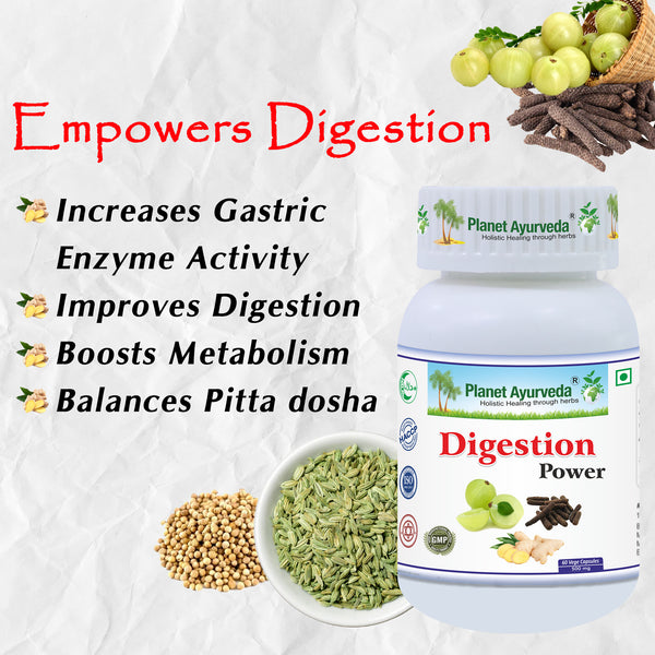 Planet Ayurveda Digestion Power - Usage, Dosage and Benefits