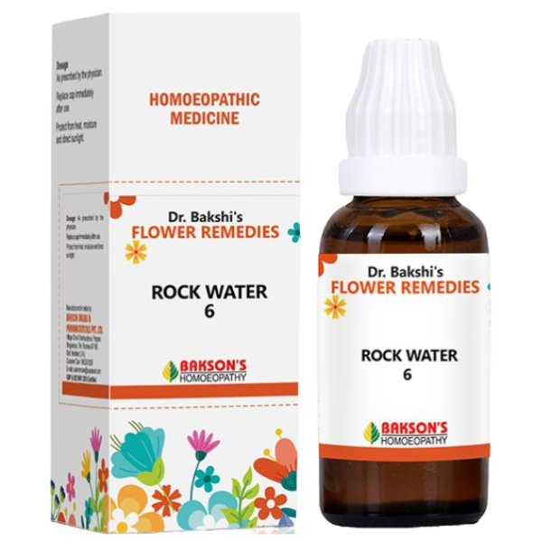 Buy Bakson's Dr. Bakshi's Flower Remedies Rock Water 6 - Uses, Benefits ...