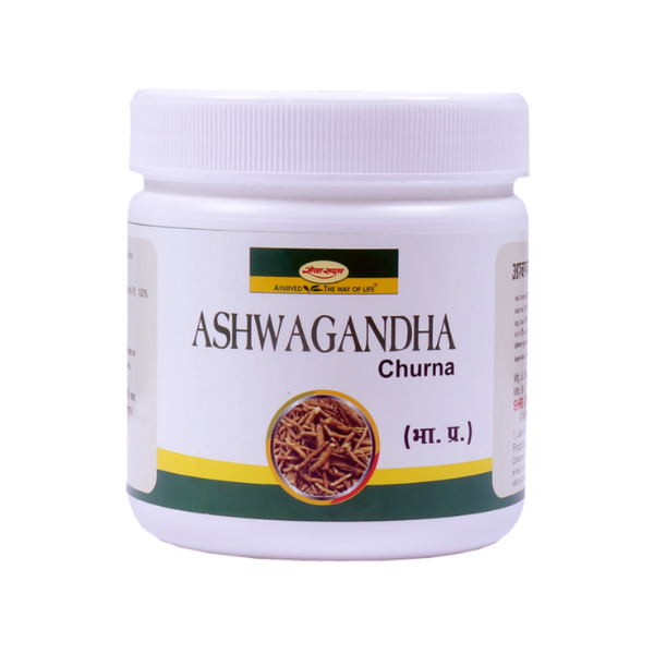 Buy Shri Ayurved Seva Sadan Ashwagandha Churna - Uses, Benefits & Dosage