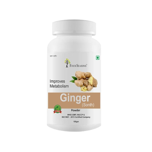 Buy Four Seasons Ayurveda Ginger Powder - Uses, Benefits & Dosage