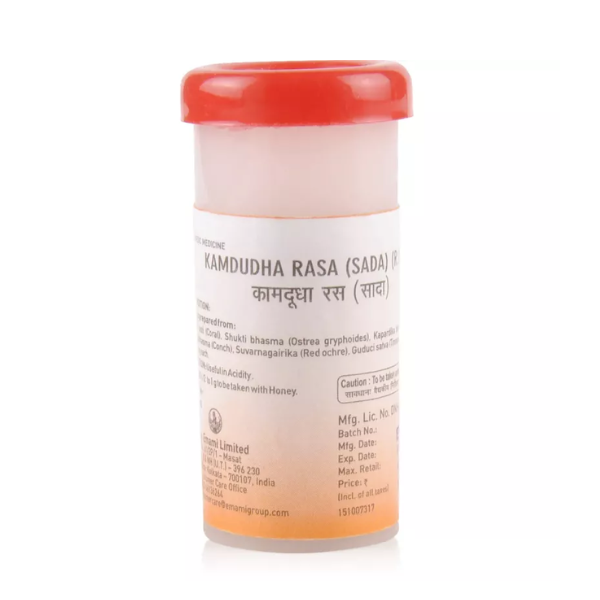 Buy Zandu Kamdudha Rasa - Uses, Benefits & Dosage.