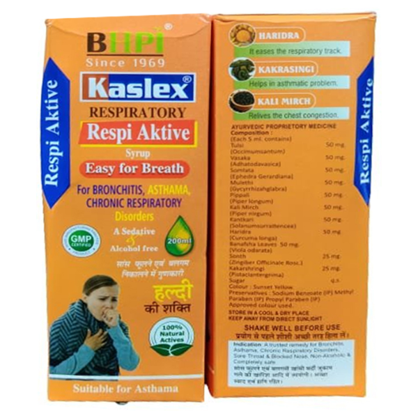 Buy BHPI Kaslex Respiratory (Respi Aktive) - Uses, Benefits & Dosage