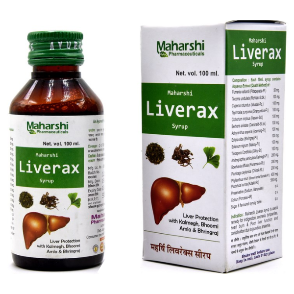 Buy Maharshi Badri Liverax Syrup - Ingredients & Dosage