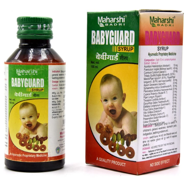 Buy Maharshi Badri BABYGUARD SYRUP - Ingredients & Dosage