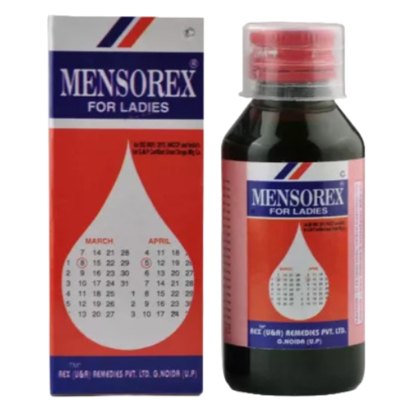 Buy Rex Mensorex Syrup - Uses, Benefits & Dosage