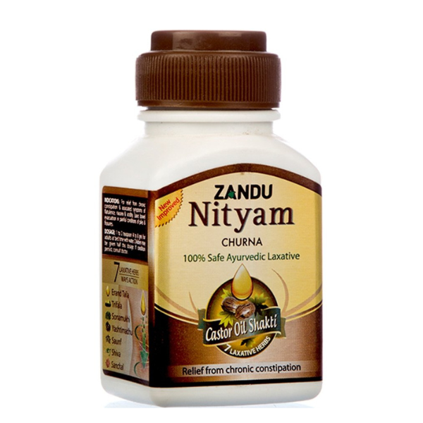 Buy Zandu Nityam Churna - Ingredients & Dosage