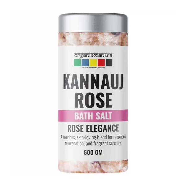 Buy Organix Mantra Kannauj Rose Serenity Bath Salt - Uses, Benefits ...