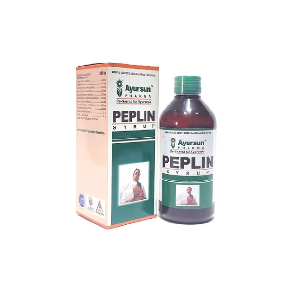 Buy Ayursun Peplin Syrup - Uses, Benefits & Dosage
