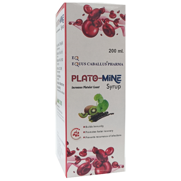 Buy Equus Caballus Pharma Plato Mine Syrup - Uses, Benefits & Dosage
