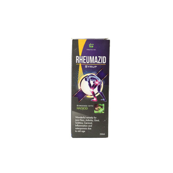 Buy Sridayal Ayurveda Rheumazid syrup - Uses, And Ingredients