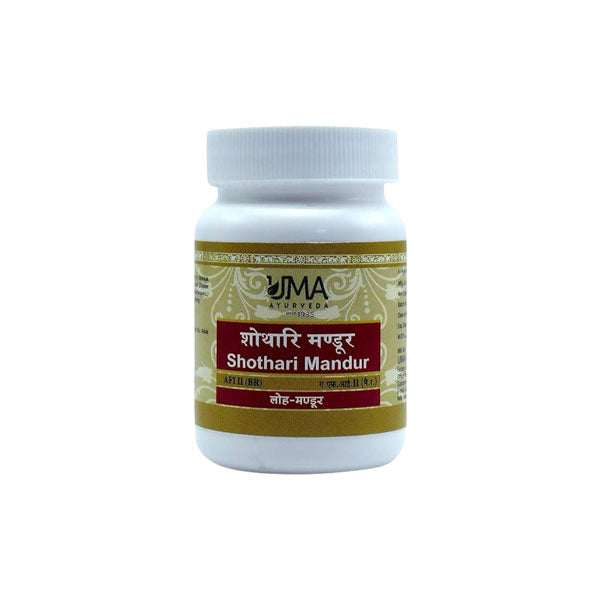 Buy Uma Ayurveda Shothari Mandur Tablets - Uses, Benefits & Dosage