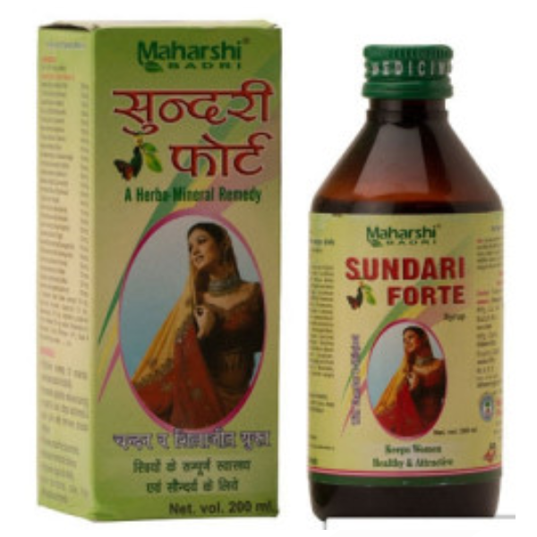 Buy Maharshi Badri SUNDARI FORTE SYRUP - Ingredients & Dosage