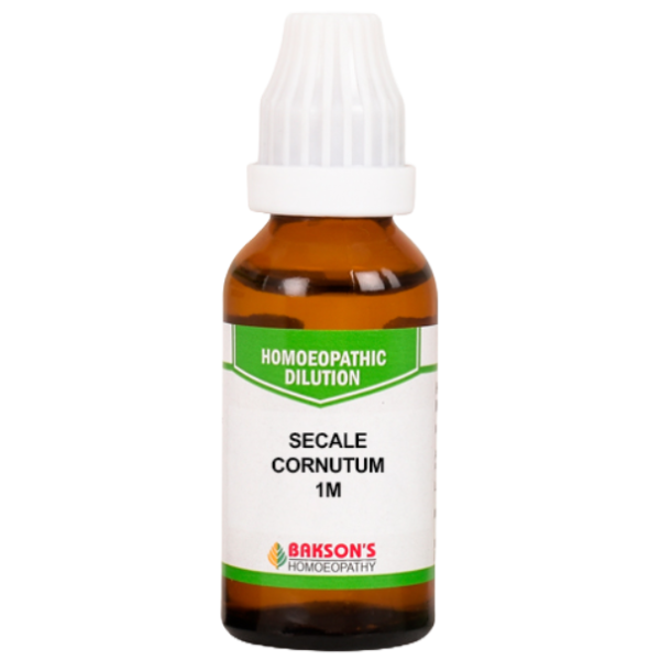 Buy Bakson's Homeopathy Secale Cornutum Dilution 1M - Uses, Benefits ...