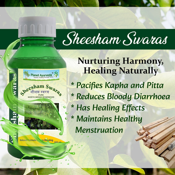 Buy Planet Ayurveda Sheesham Swaras - Benefits and Uses