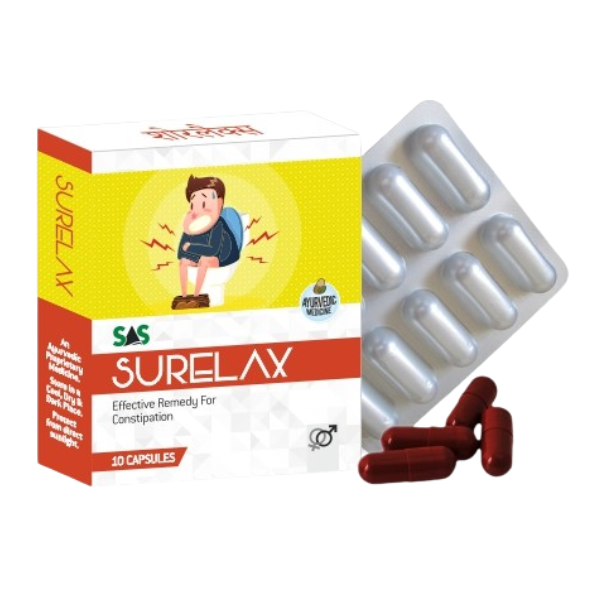 Buy SAS Pharmaceuticals Surelax Capsules - Uses, Benefits & Dosage