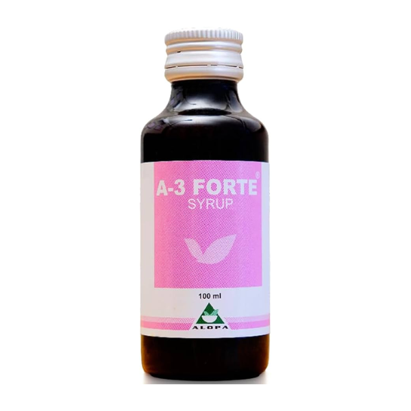 Buy Alopa A-3 Forte Syrup (100ml) - Uses & Benefits