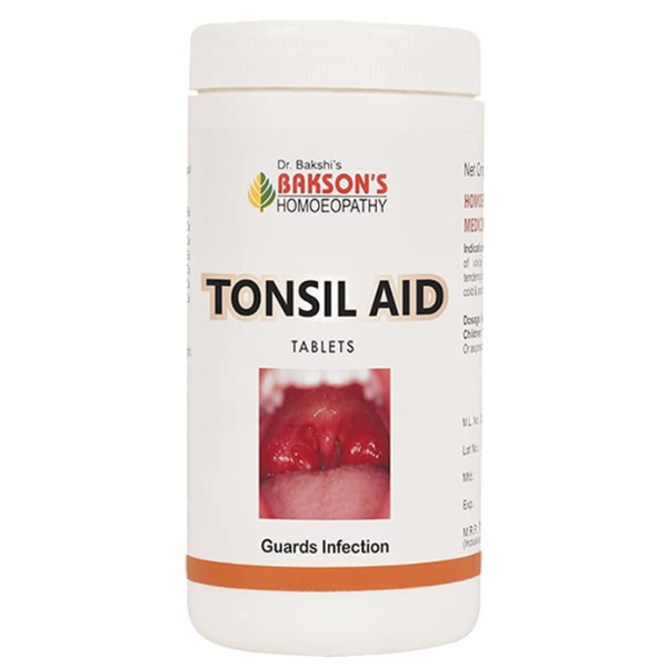 Buy Bakson's Tonsil Aid Tablets - Uses, Benefits & Dosage