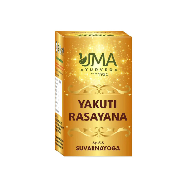 Buy Uma Ayurveda Yakuti Rasayana Tablet (With Gold) - Uses, Benefits ...