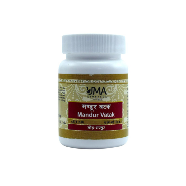 Buy Uma Ayurveda Mandur Vatak Tablets - Uses, Benefits & Dosage