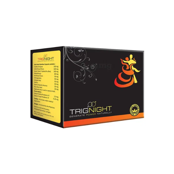 Buy Trio Trignight Capsules - Uses, Benefits & Dosage