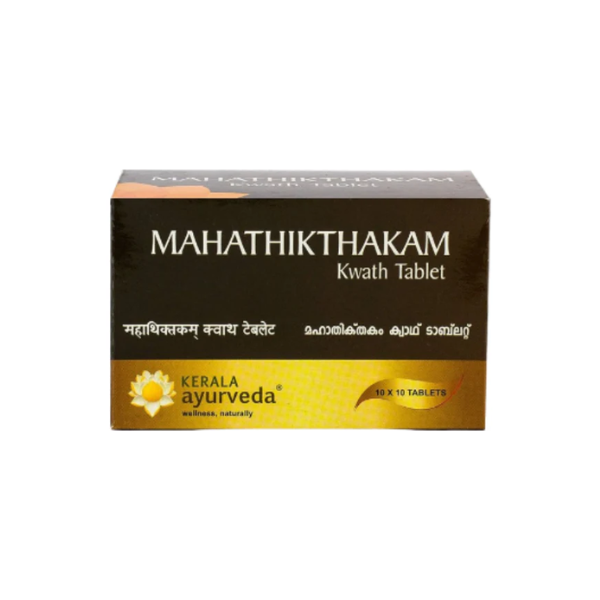 Buy Kerala Ayurveda Mahathikthakam Kwath Tablets - Uses & Benefits