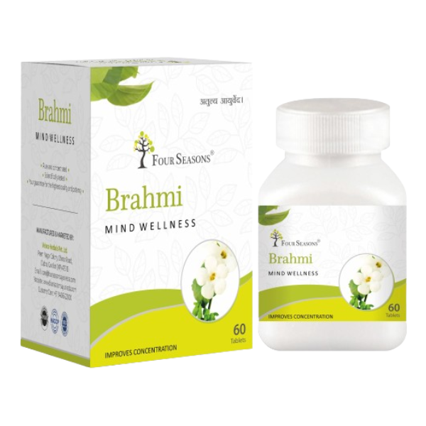 Buy Four Seasons Ayurveda Brahmi Tablet - Uses, Benefits & Dosage