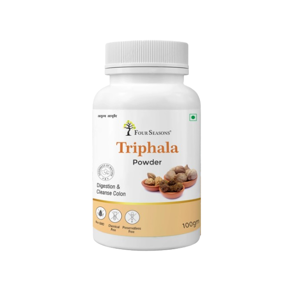 Buy Four Seasons Ayurveda Triphala Powder - Uses, Benefits & Dosage
