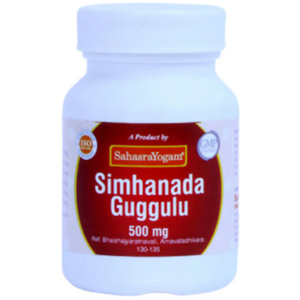 Buy Sahasrayogam Simhanada Guggulu 500 Mg - Ingredients & Dosage