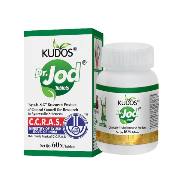 Kudos Dr. Jod Tablets (60 Tablets Each) - Uses, Benefits And Dosage