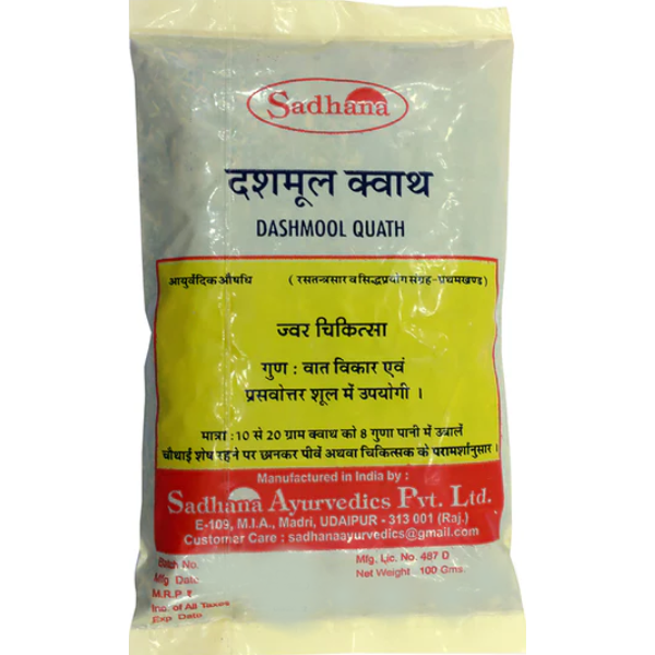 Buy Sadhana Dashmoola Kwath - Ingredients & Dosage