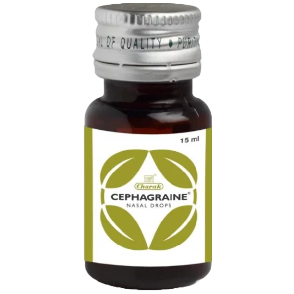 Buy Charak Cephagraine Nasal Drops - Ingredients & Dosage
