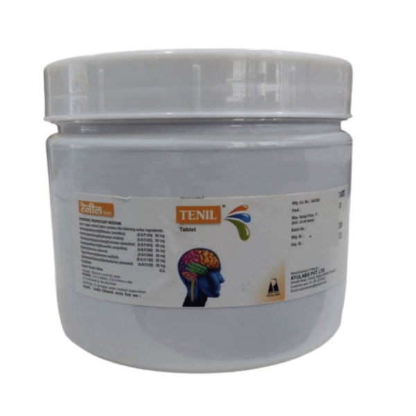 Buy Ayulabs Tenil tablet - Uses, Ingredients | Reliefs Anxiety, Tension ...