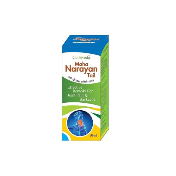 Buy Curoveda Maha Narayan Oil (50 ml) - Uses, Benefits & Dosage