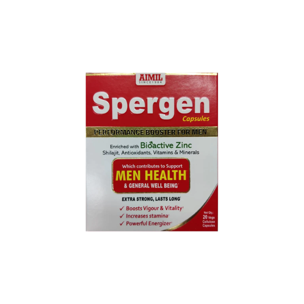 Buy AIMIL Spergen Capsules - Uses, Benefits & Dosage