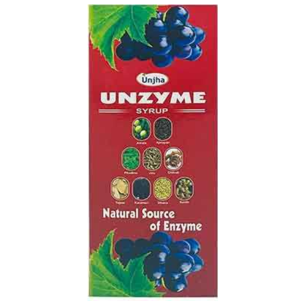 Buy Unjha Unzyme Syrup - Uses, Benefits & Dosage
